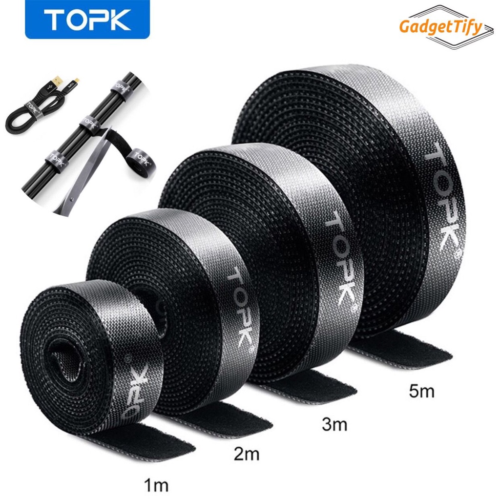 TOPK J01 Original Cable Manegement Winder Wire Organizer Free Cut ...