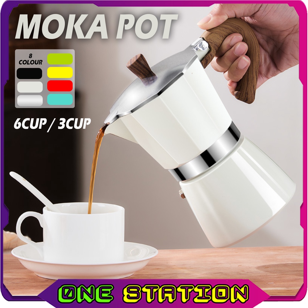 Tazze Coffee Dripper Moka Pot Coffee Makers Italian Drip Top Mocha ...