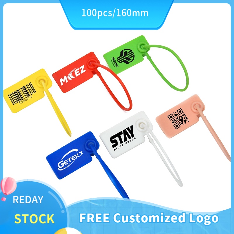 Custom Clothing Hang Tags Disposable Plastic Seal Security Garment ...