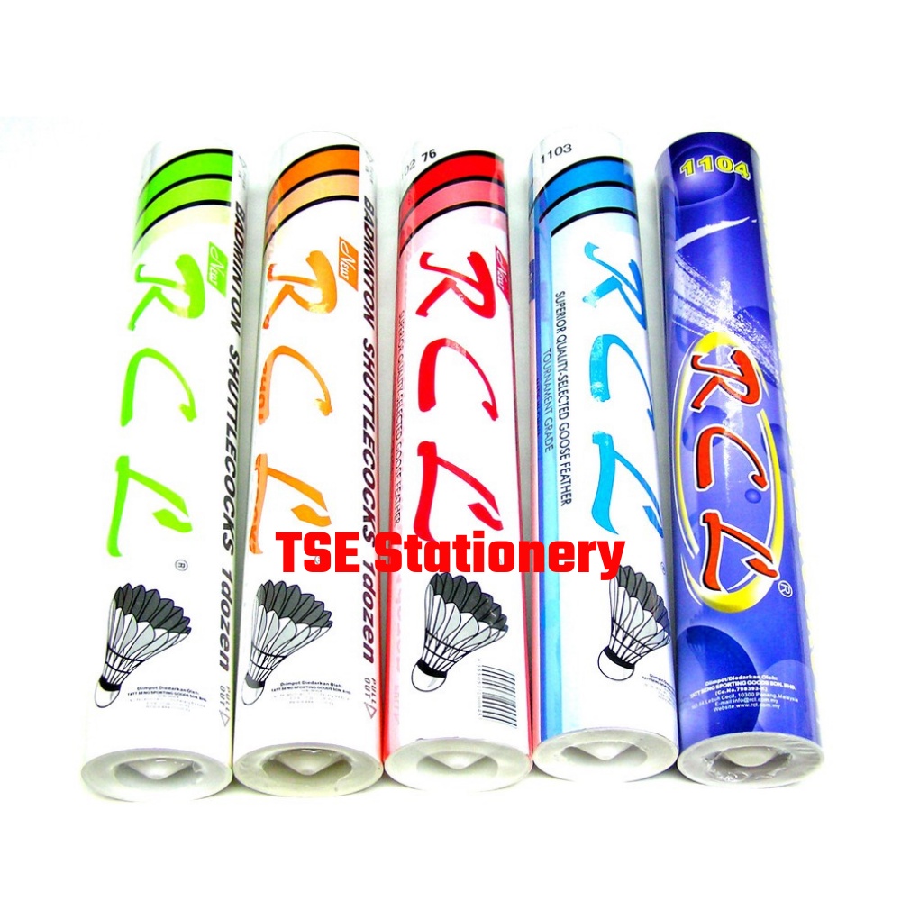 RCL Badminton Shuttlecocks/ Bulu Tangkis RCL Shuttlecock 1101 / 1102 ...