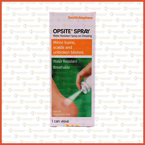 Smith&Nephew Opsite Spray 40ml provide protection for dry minor ...