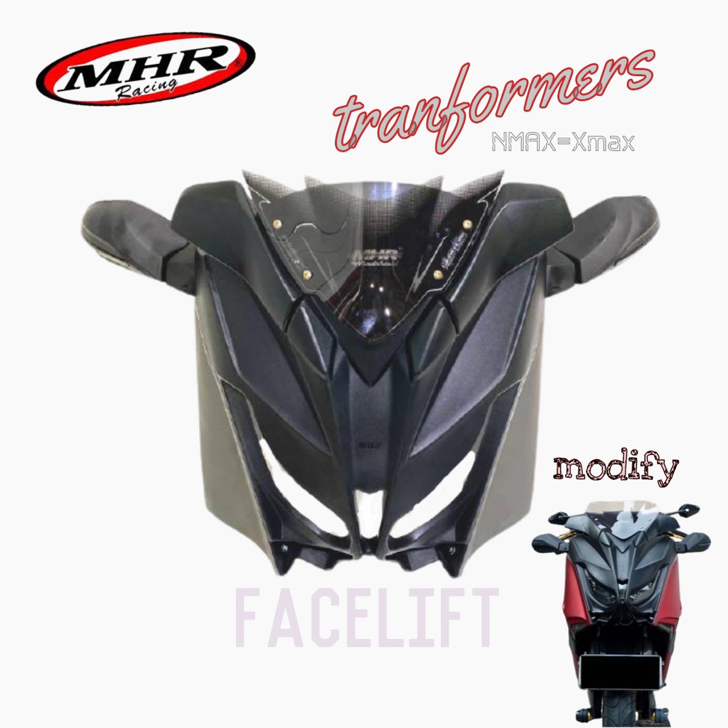 NMAX 150 MODIFY TRANFORMER XMAX 250 FAIRING DEPAN FACELIFT YAMAHA ...
