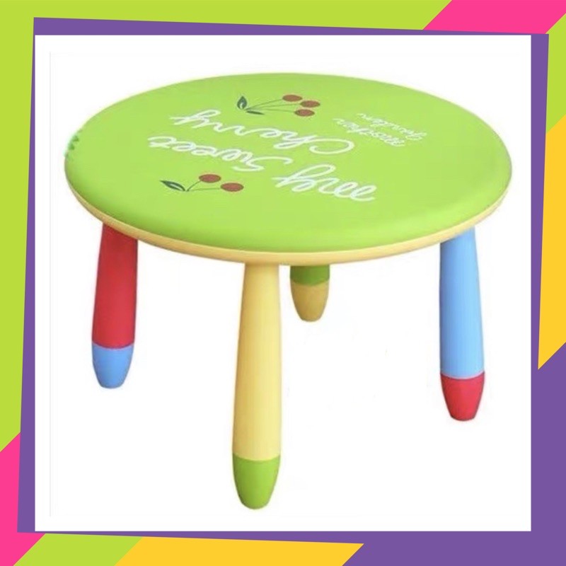 RF Living Kid Learning Round Table Junior Study Table Kids Table ...