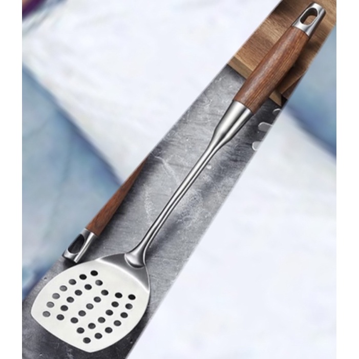 4 PCS STAINLESS STEEL KITCHEN UTENSIL SET WITH HOLLOW HANDLE / SUDIP ...