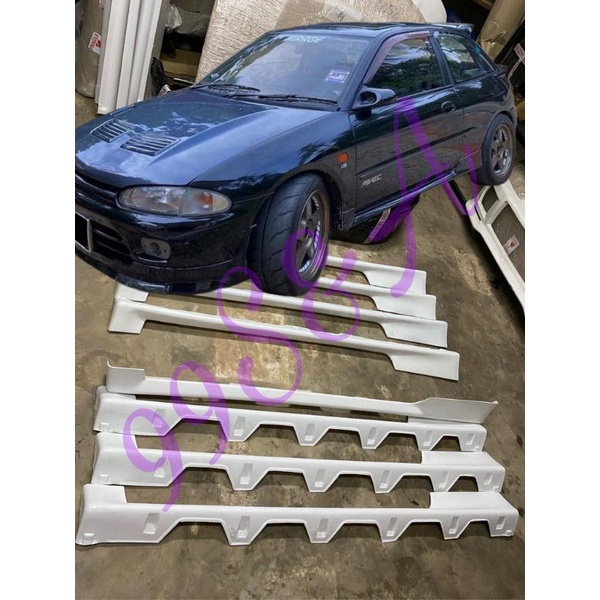 SIDE SKIRT SATRIA CYBORG MIVEC CA4A CUTTING ORIGINAL 1:1 | Shopee Malaysia