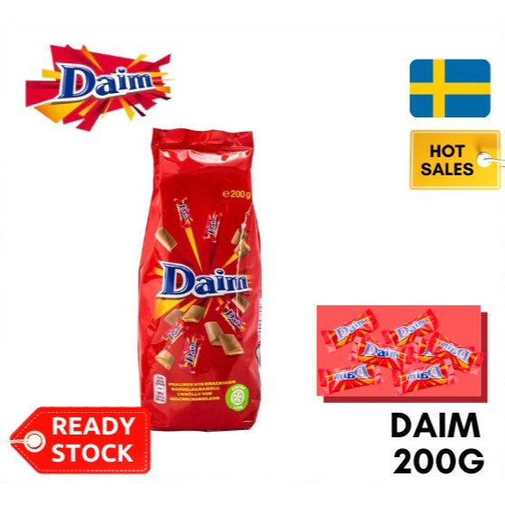 (Ready Stock!!) Daim Chocolate 200g Bag Coklat Minis | Shopee Malaysia
