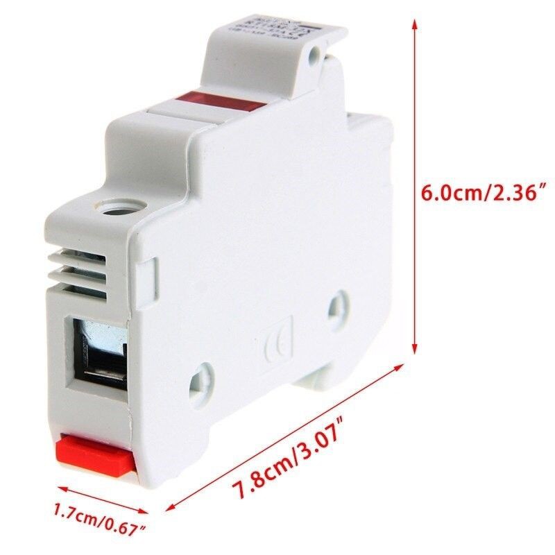 Fuse box Fuse box Ceramic fuse case with fuse RT18 - 32X 1A 2A 4A 5A 6A ...