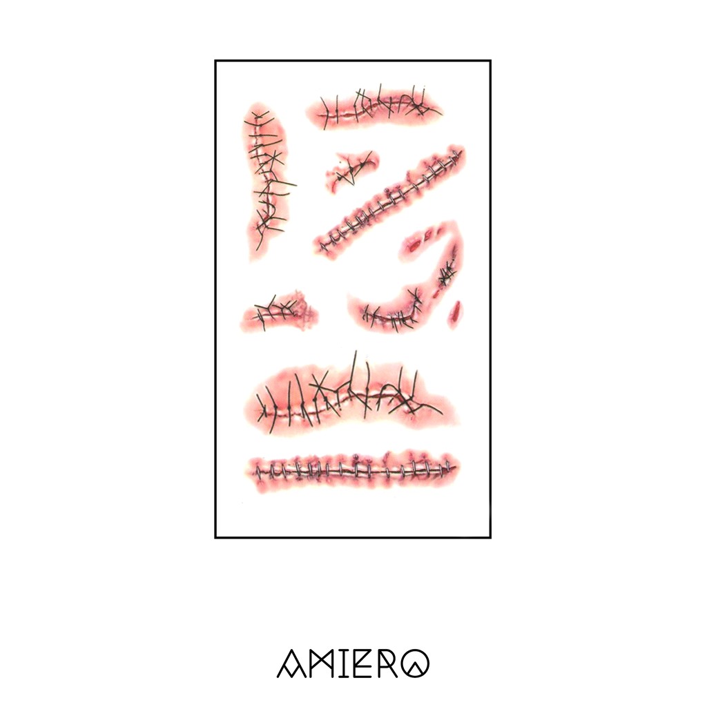 Temporary Tattoo - Wound Suture | Shopee Malaysia