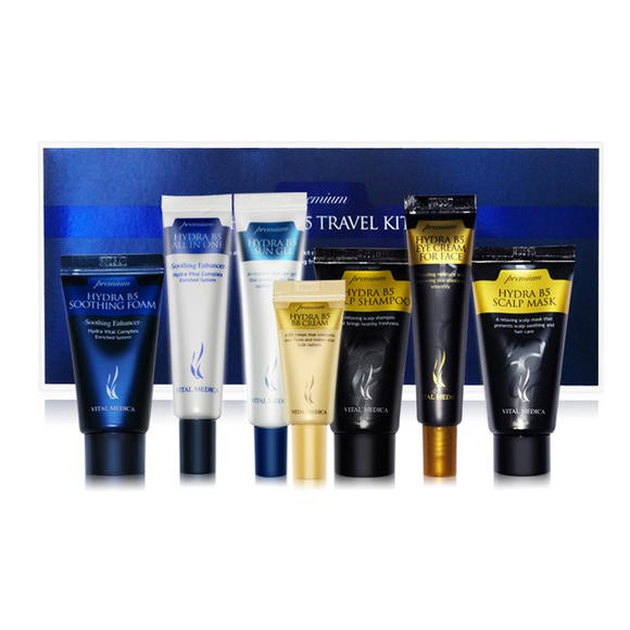 AHC Premium Hydra B5 7pcs Travel Kit Set (100% Authentic) | Shopee Malaysia