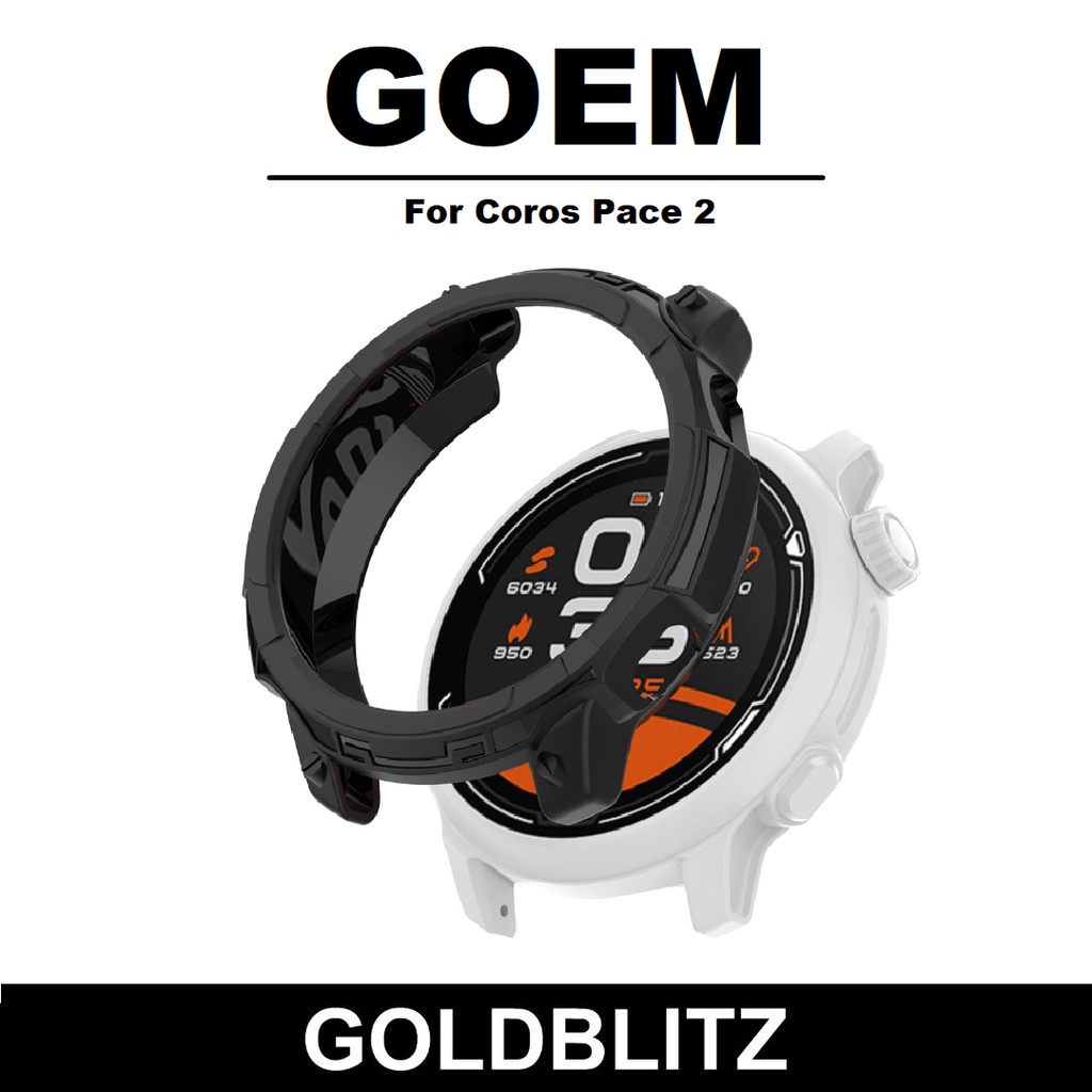 GOEM Protective Case For Coros Pace 2 Cover Smart Watch TPU Soft Bumper ...