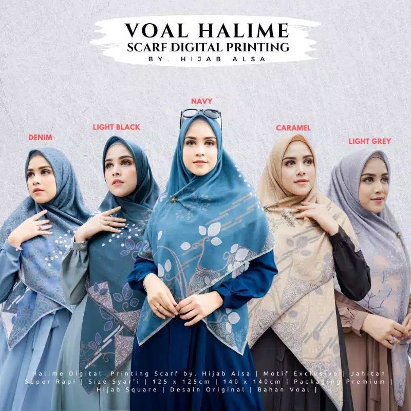 [READY Ready READY To PREMIUM Halime by Hijab Alsa | Hijab Square ...
