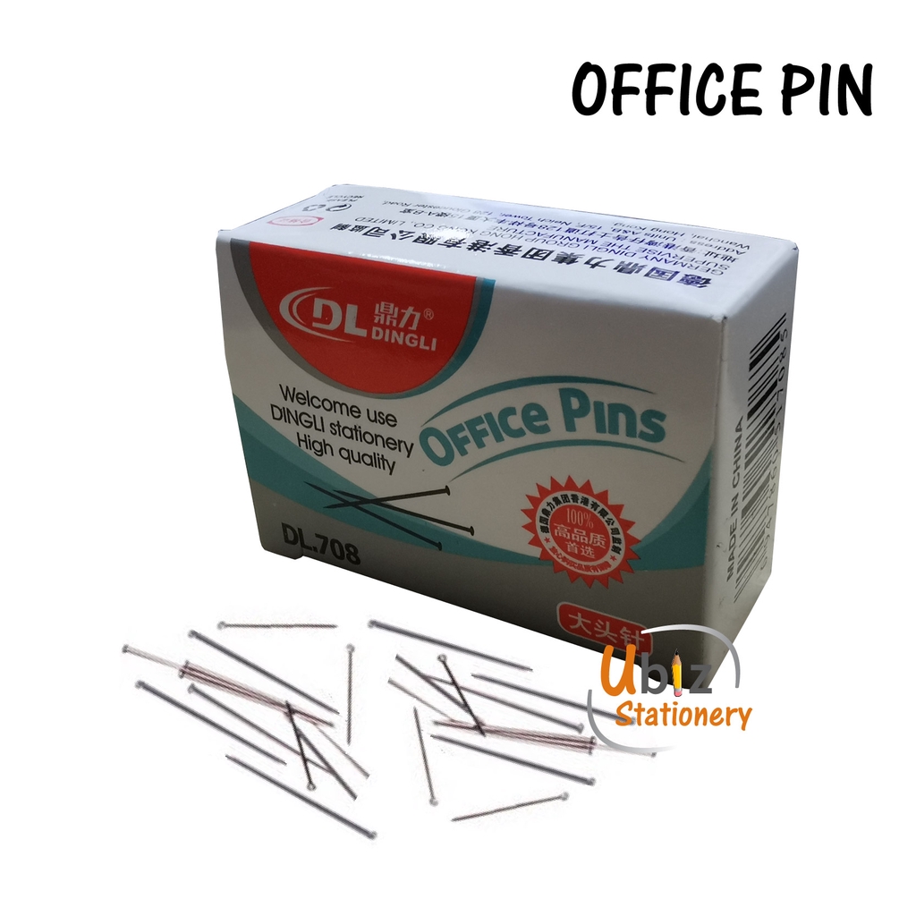 Dressmaker Straight Point Pin Craft Quilting Office Pins (DL-708) 25mm ...
