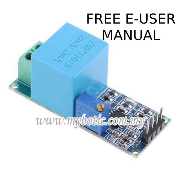 AC Voltage Sensor Module ZMPT101B (Single Phase) | Shopee Malaysia
