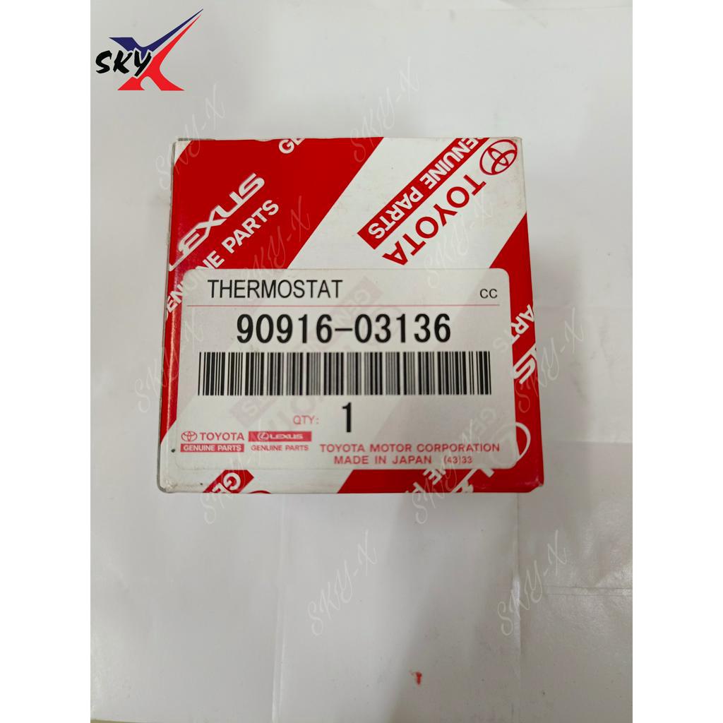TOYOTA THERMOSTAT 90916-03136 FOR CAMRY / ESTIMA / VELLFIRE / ALTIS ...