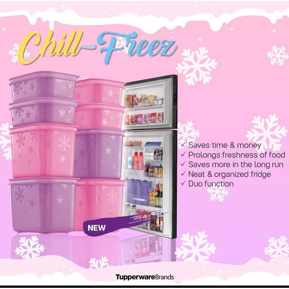 Tupperware Chill-Freez Set small (8pcs) | Shopee Malaysia