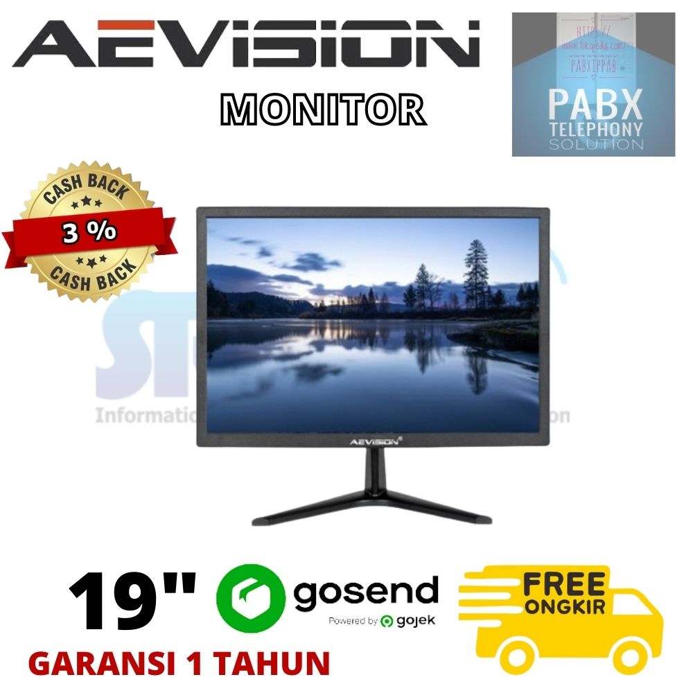 Aevision AE-LED19A-2K 19 Inch LED Monitor | Shopee Malaysia