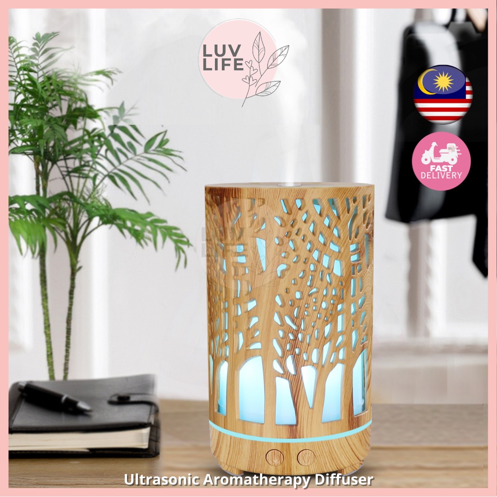 LUV LIFE Forest Aromatheraphy Oil Aroma Diffuser Humidifier Air ...