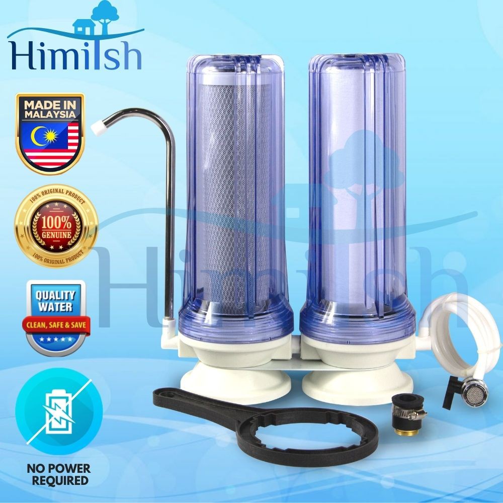 10" 2 Stage Domestic Fitler Double Water Filtration System - Double ...