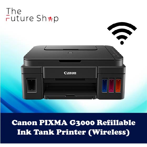 CANON PIXMA G3000 REFILLABLE INK TANK PRINTER ALL-IN-ONE PRINT/SCAN ...