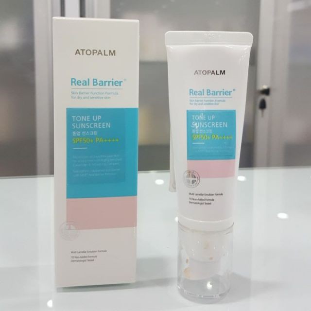 Atopalm Real Barrier Tone Up Sunscreen SPF50+ PA++++ (exp:06/2020 ...