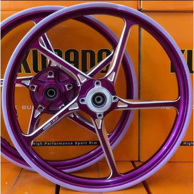 FG511 505 SPORT RIM WITH BEARING Y15ZR /Y125 LC135 5S Y15 511Y15ZR Y15 ...