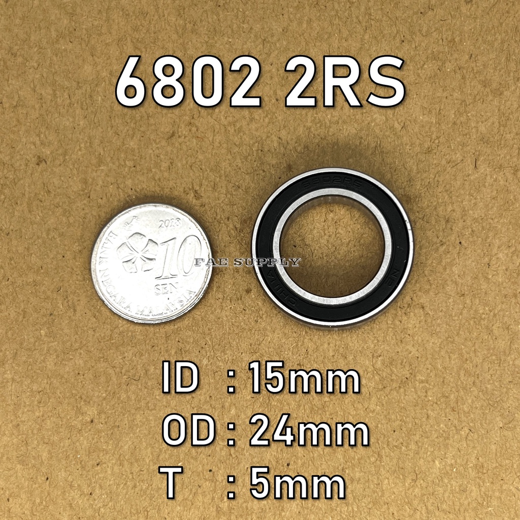 Ball Bearing 6800 6801 6802 6803 6804 6805 6806 6807 6808 6809zz metal ...