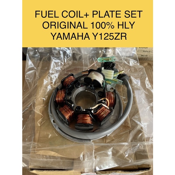 Y125ZR FUEL COIL STATOR COIL MAGNET + PLATE ORIGINAL 100% HLY FOR Y125ZR Y125Z 5BU-85560-02 ...