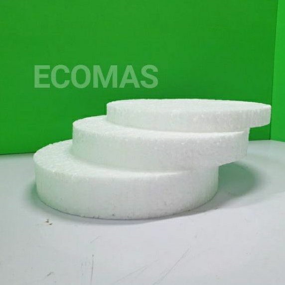 (8" / 10" / 12" INCH) ROUND SHAPE DUMMY STYROFOAM / BENTUK BULAT / FOAM ...