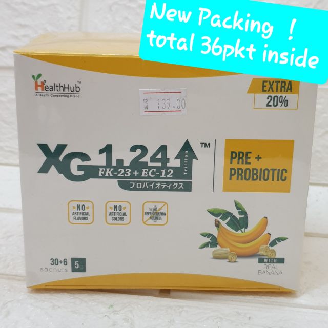 XG 1.24 TRILLION PROBIOTIC 5g x 36's ( exp 02/25 ) | Shopee Malaysia