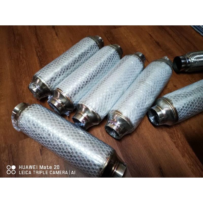 BULLET, MUFFLER AND FLEXIBLE JOINT STEEL 304 | Shopee Malaysia