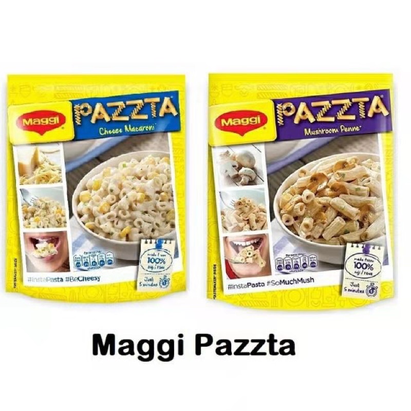 Maggi Pazzta (Cheese Macaroni 70g / Mushroom Penne 64g) | Shopee Malaysia