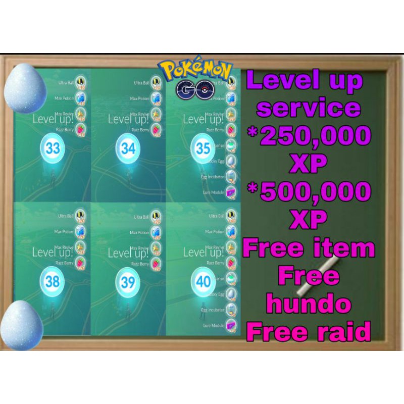 🔥POKEMON GO BOOST EXP TRAINER LEVEL 🔥 | Shopee Malaysia