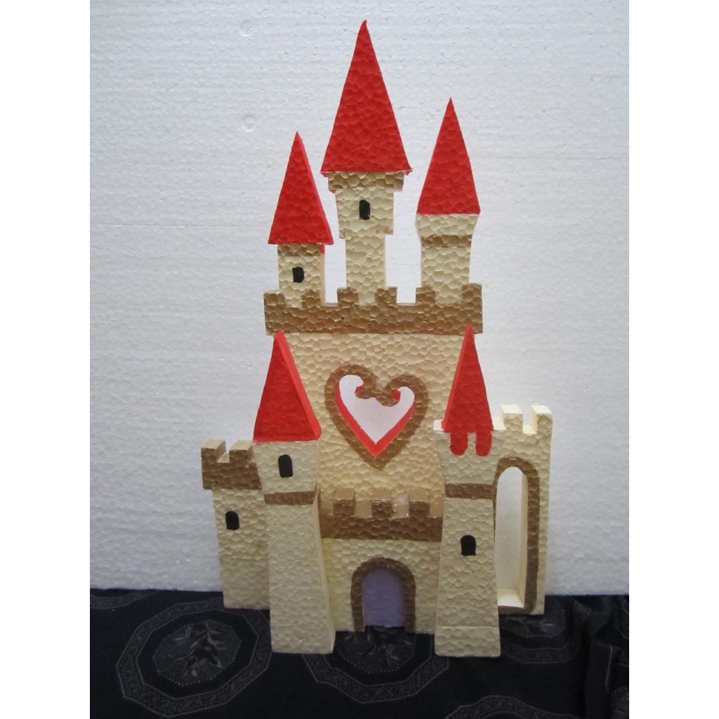 Embossed 2D STYROFOAM TOPPER / COCK STEROFOAM CAKE DECORATIONS ROTATING ...