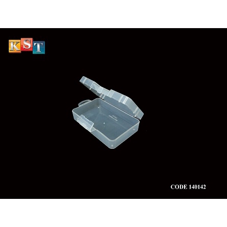 Transparent Plastic Storage Box Clear Square Container Multipurpose (14 ...