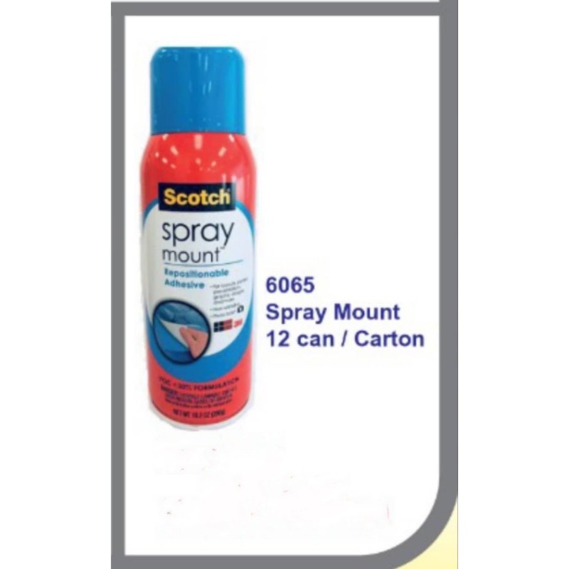3M Scotch Spray Mount Respositonable Adhesive 290g | Shopee Malaysia