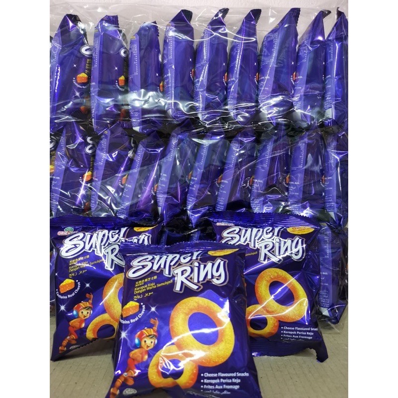 Super Ring Cheese12g x 30pcs Halal | Shopee Malaysia