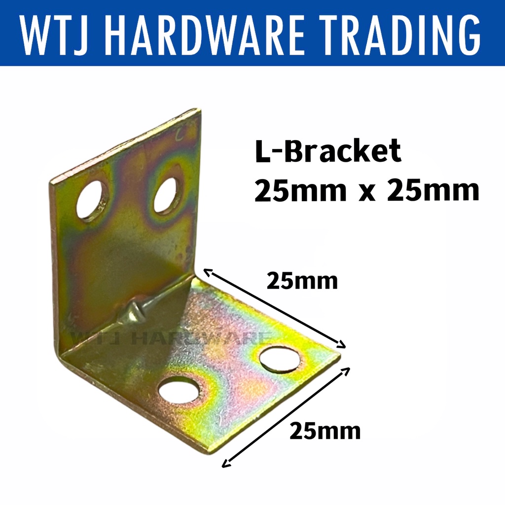 1" x 1" L Bracket Furniture Angle Bracket / Small L-bracket / Corner ...