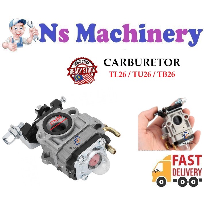 Carburetor Pam Racun Power Sprayer TB 26 Mitsubishi TU26 TL26 TB23 TU23 ...
