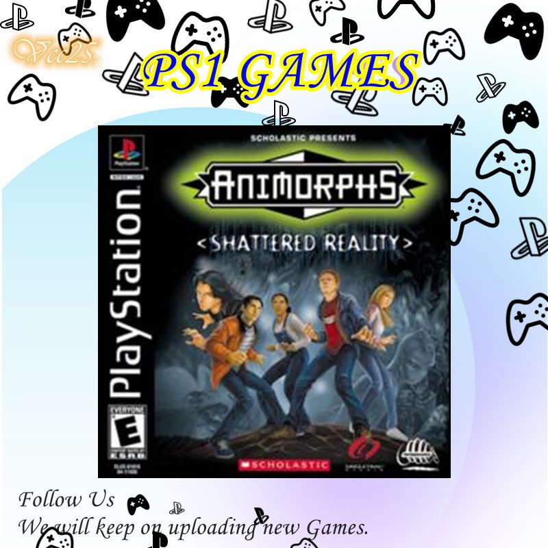 PS1 DISC Animorphs Shattered Reality Games [100% BRAND NEW] | Shopee ...