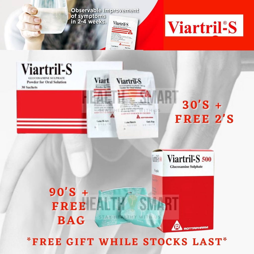 Viartril-S Powder 1500mg 30s / Capsule 500mg 90's | Shopee Malaysia