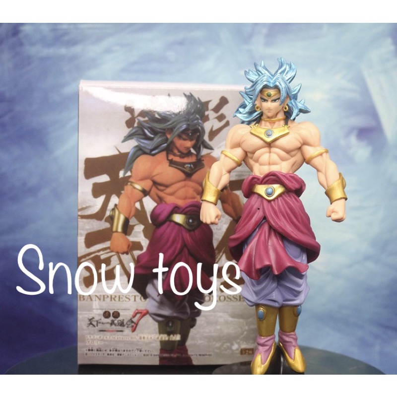 Broly Super Saiyan God Model - Dragon Ball Model - Broly SSJ God - Blue ...