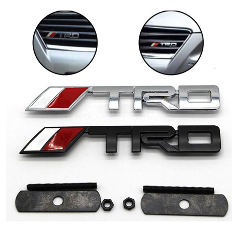 Seven Days Modified TRD Air Inlet Net LOGO Label TOYOTA Universal ...