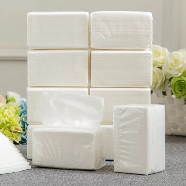 Inter-Folded Pop-up Tissue 3-Ply 350 Pulls Toilet Paper Facial Tissue ...