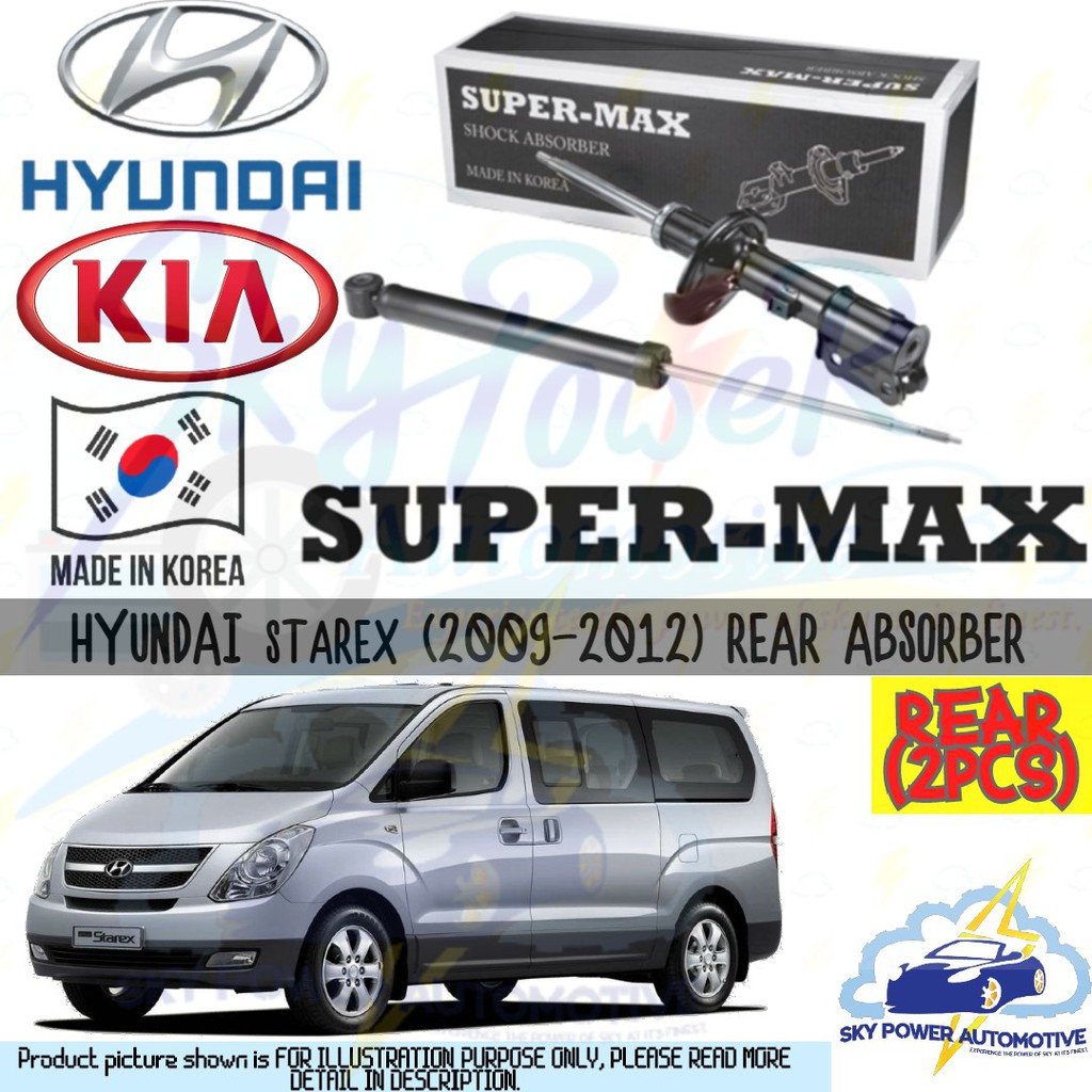 HYUNDAI STAREX (2009-2012) 100% ORIGINAL (KOREA BRAND IMPORTED) SUPER ...