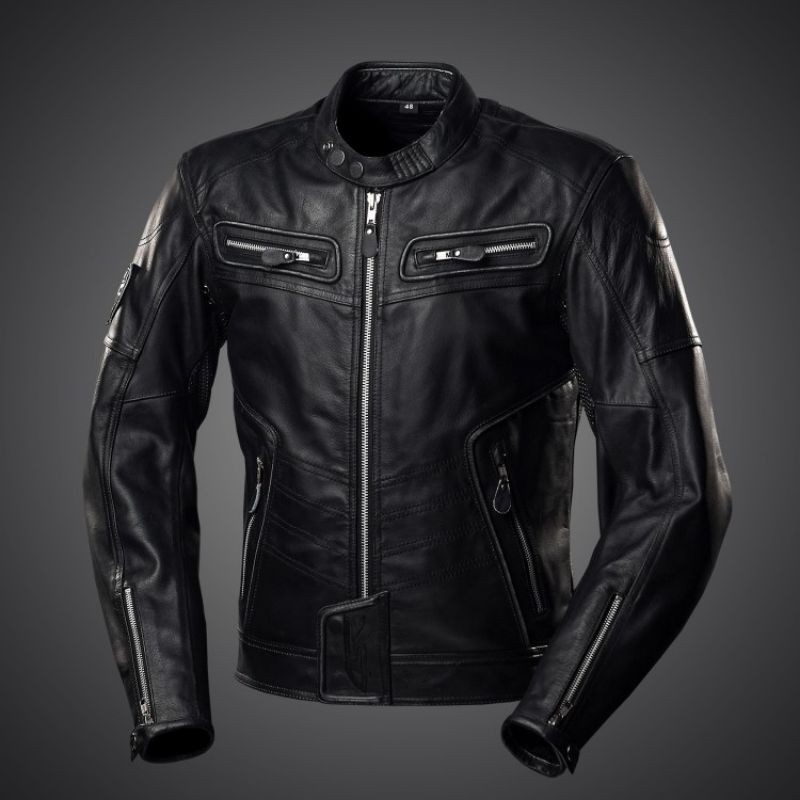 Rebel III Motorcycle Motorbike Leather Racing Jacket | Shopee Malaysia
