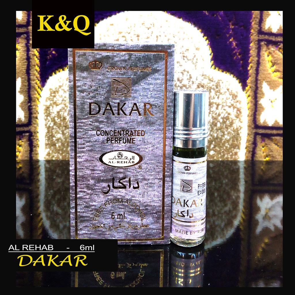 Al-Rehab Concentrated Perfume DAKAR - 6ml (100%original) | Shopee Malaysia