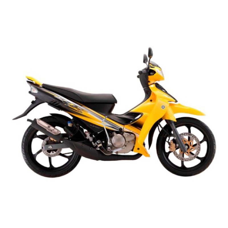 COVER SET Y125ZR Y125Z KUNING DIRAJA KUNING HITAM ORIGINAL 100% HLY ...