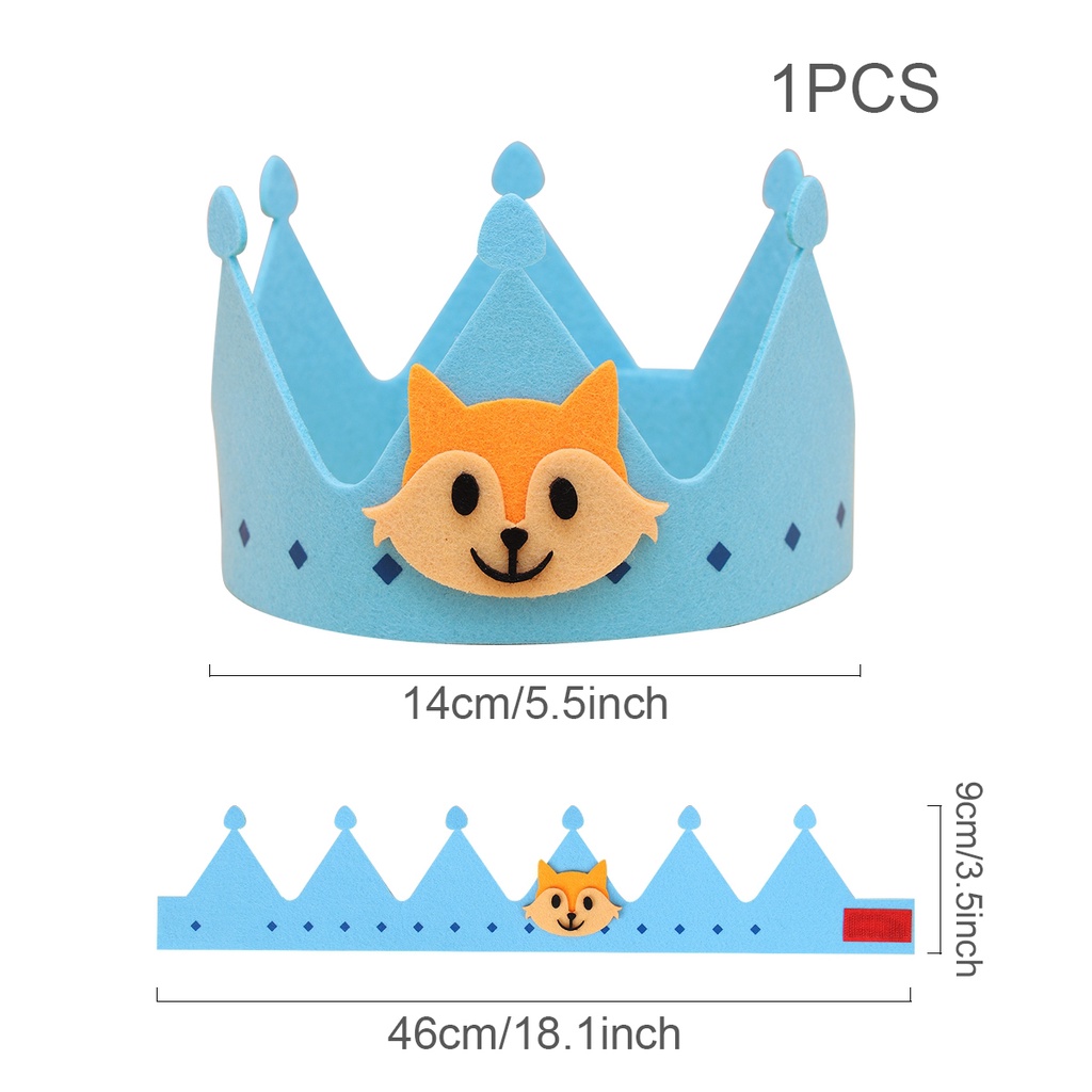 Jungle Safari Theme Crown Hat Zoo Animal Party Headbands Decorations ...