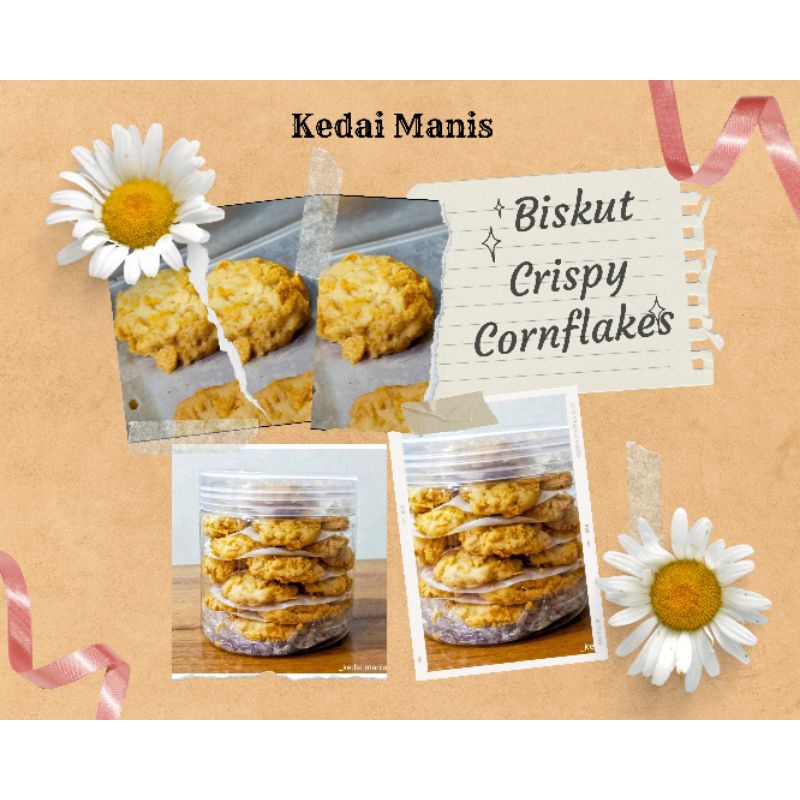 🔥NEW ARRIVAL🔥 Biskut Crispy Cornflakes 300g sangat crunchy dan kurang ...