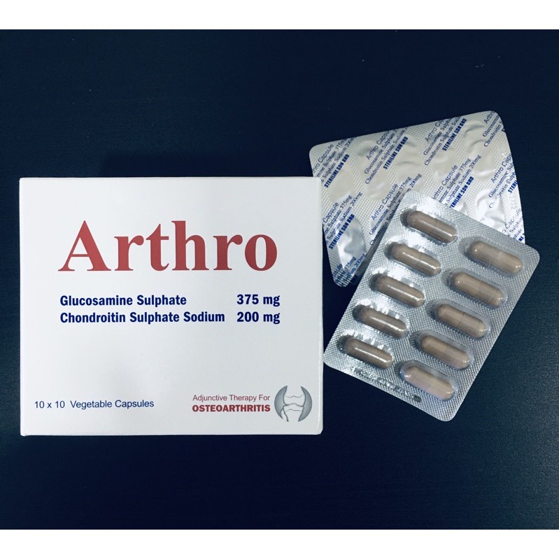 ARTHRO CAPSULE ( GLUCOSAMINE + CHONDROITIN) 10 X 10's (Exp Date :05/ ...